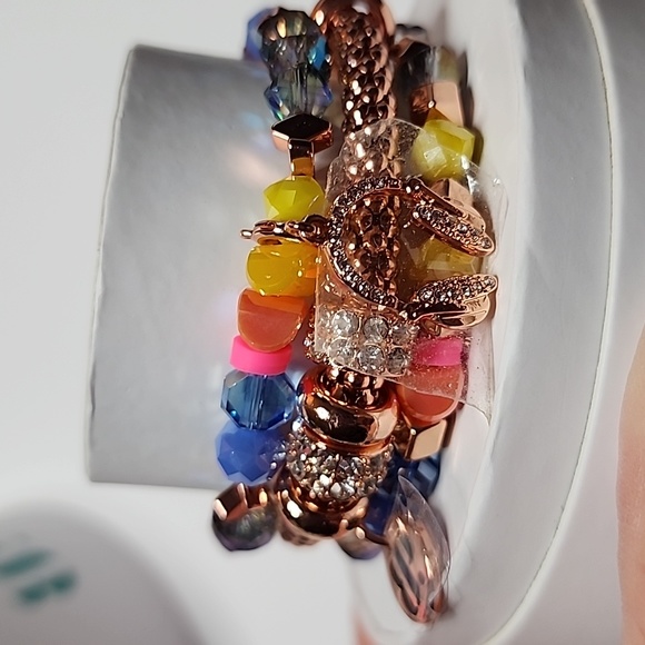 Jewelry | Bomb Party Stacks Halloween Rose Gold Plated | Poshmark
